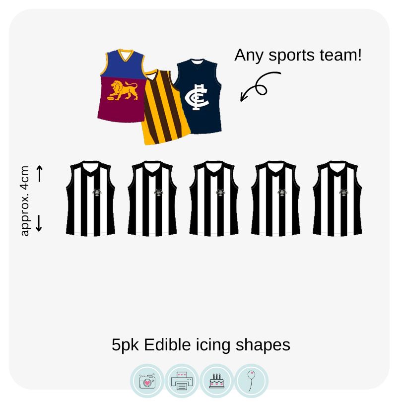 AFL Logo Shape | Edible Icing Images