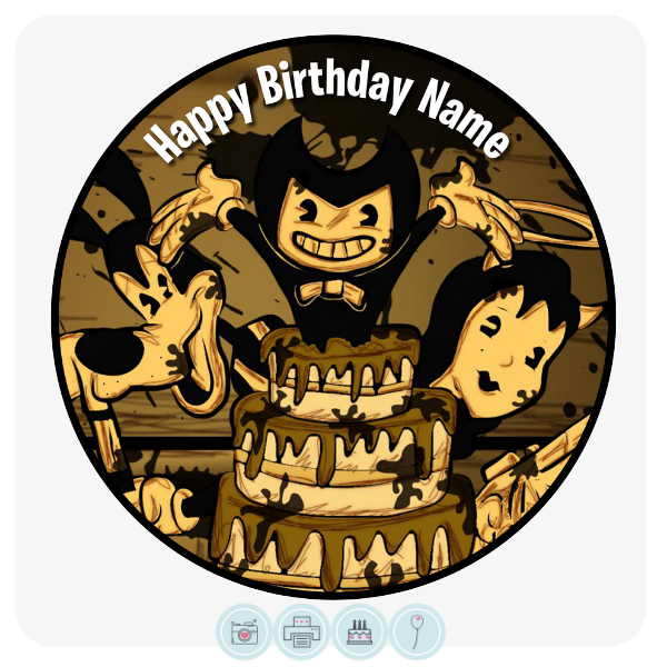 Bendy Cake Topper – Edible Cake Toppers