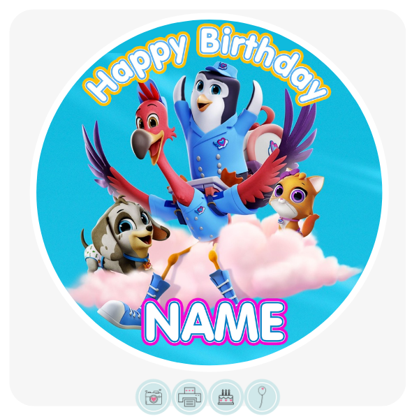 TOTS – Edible Cake Topper – Edible Cake Toppers