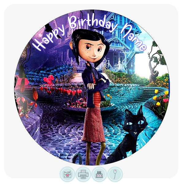 Caroline – Edible Cake Topper – Edible Cake Toppers