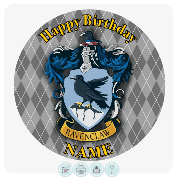 Ravenclaw Harry Potter – Edible Cake Topper – Edible Cake Toppers