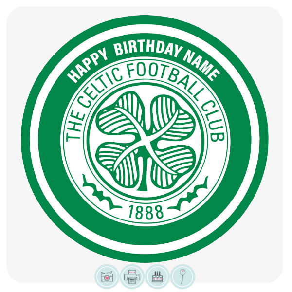 Celtic Football Club – Edible Cake Topper