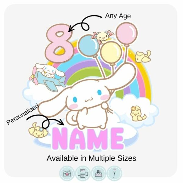 Premium Name Plaque | Cinnamoroll